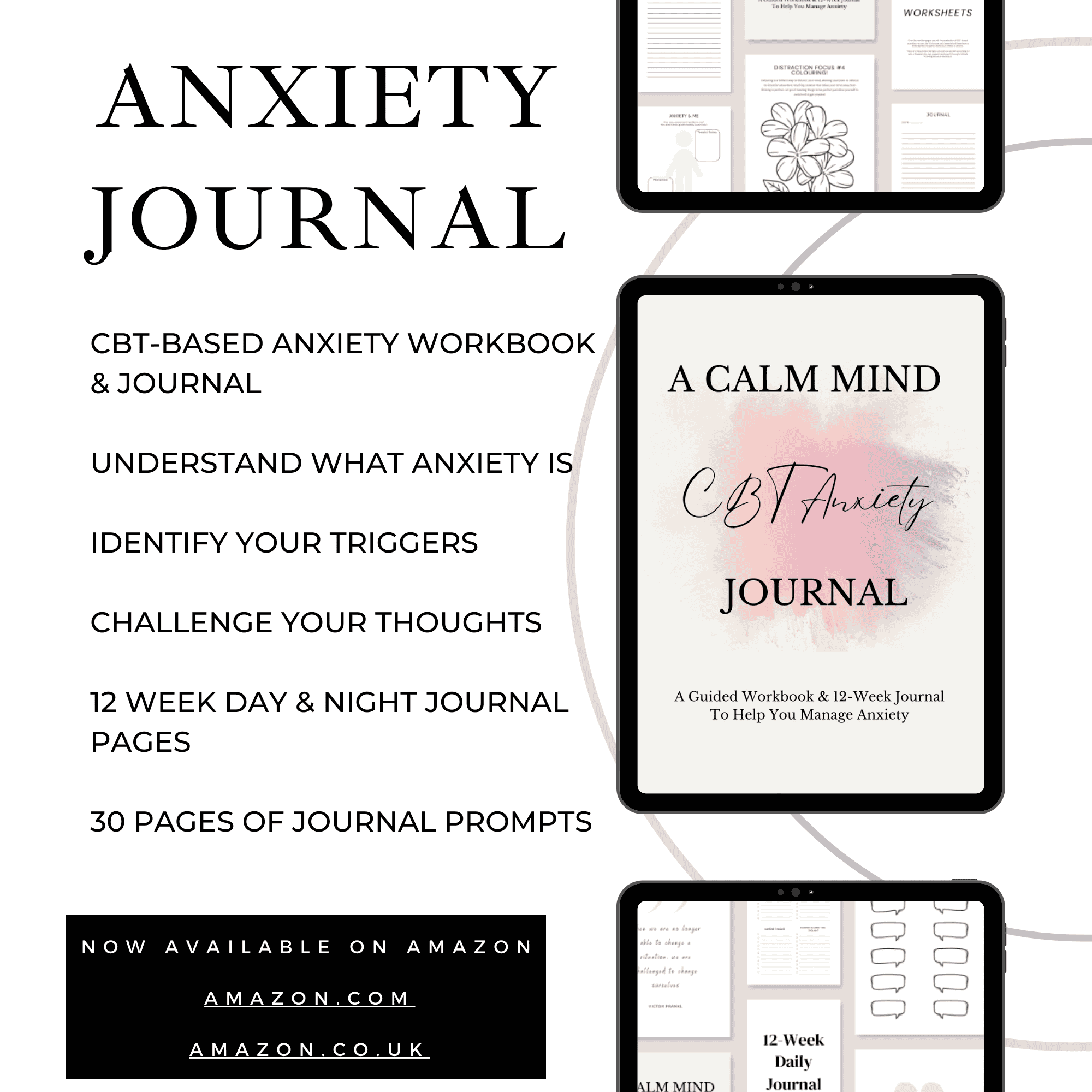 Anxiety Journal | Quietly Conquer