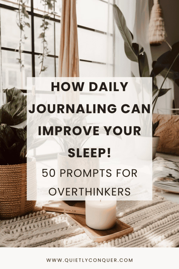 Ready to Stop Overthinking? 50 Journal Prompts to Improve Your Confidence