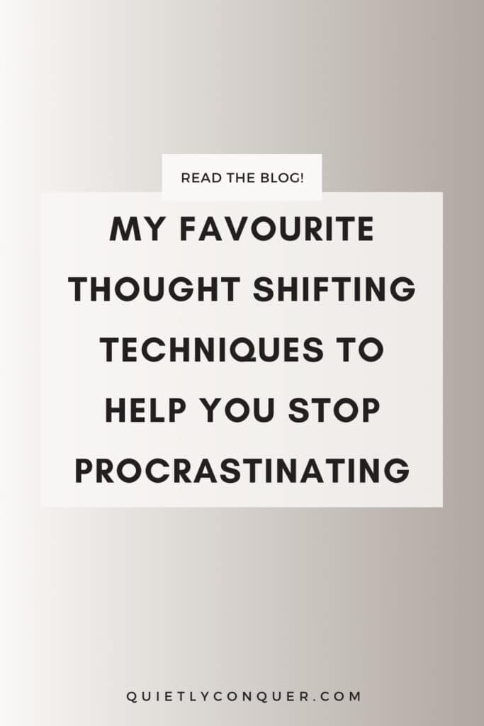 Managing Procrastination: Take Back Your Time & Energy