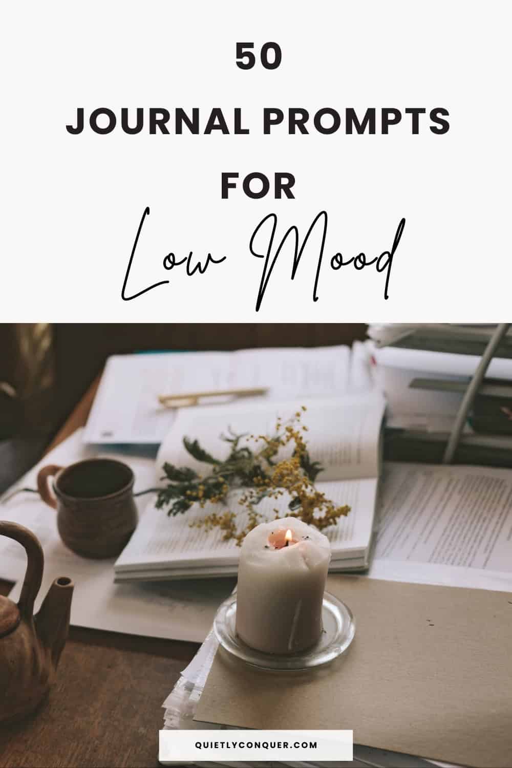 Journal Prompts for Low Mood