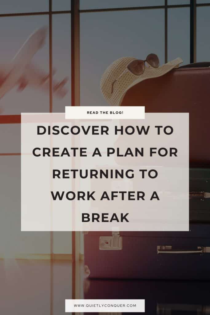 How to Refocus: Productivity Tips After a Break