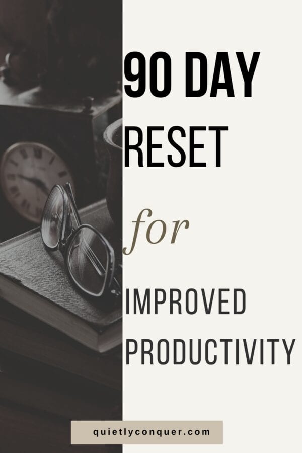Top Tips for a 90 Day Reset